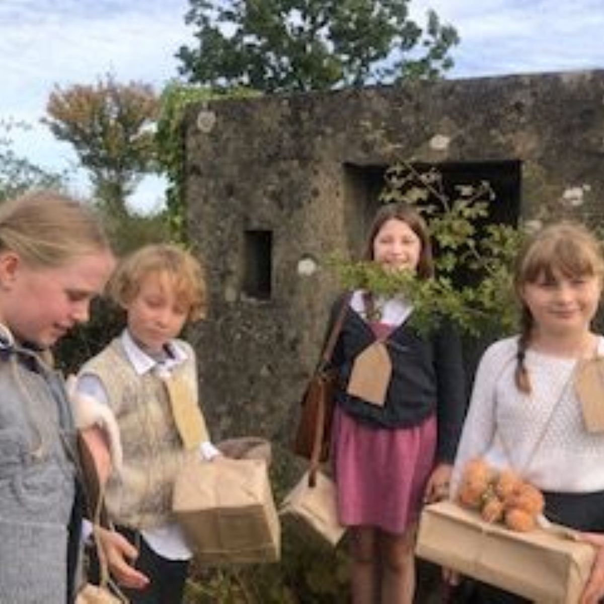 Swallows go back in time - Dennington CEVCP School