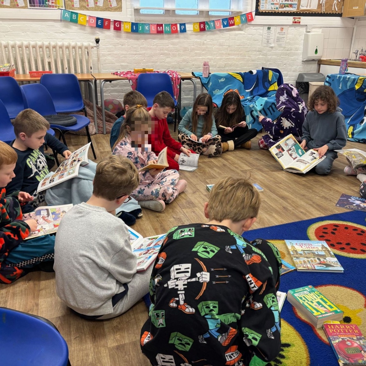 Cosy Reading Day - Dennington CEVCP School